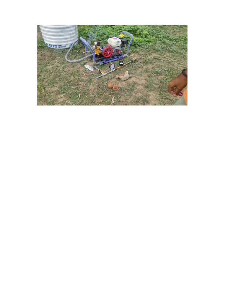 Method Statement Double Packer With Image | PDF | Flow Measurement ...