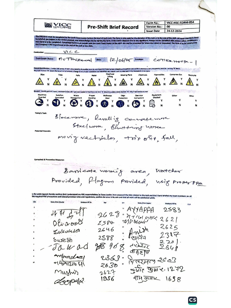 Task Briefing | PDF