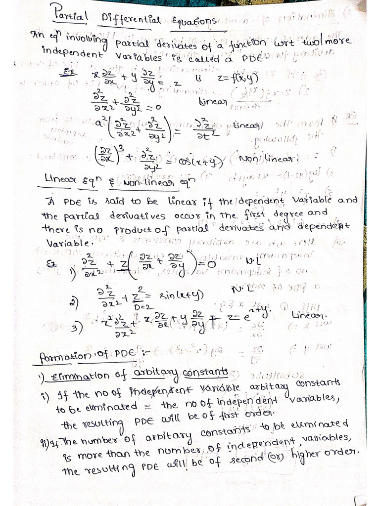 Maths Unit 1 (Sem 3) | PDF