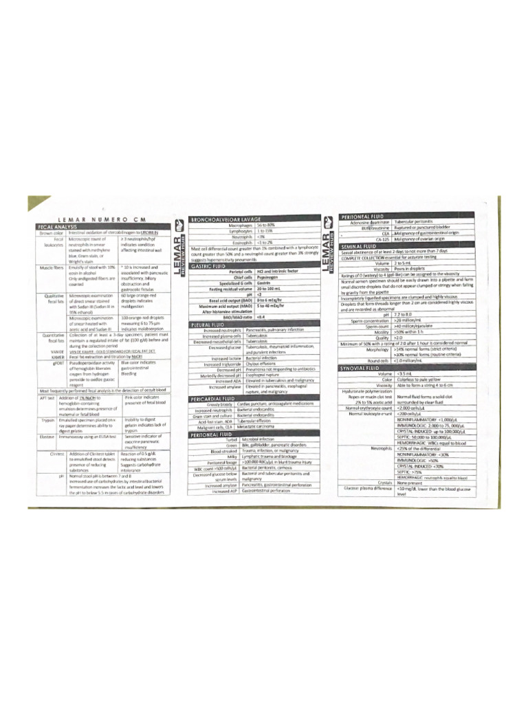 Lemar Numero CM | PDF