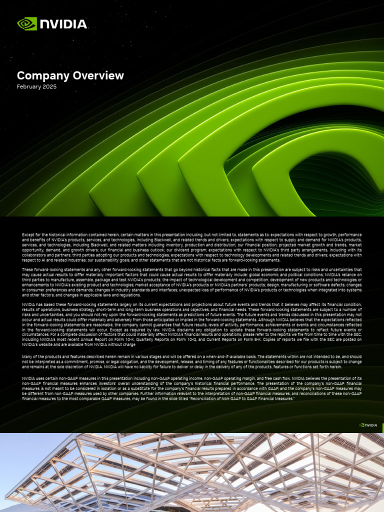 Investor NVDA Company Overview | PDF | Artificial Intelligence ...