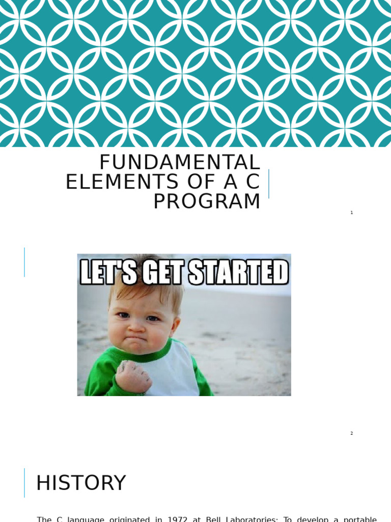 CENG460 Lecture 3 C Tutorial | PDF | Integer (Computer Science) | C (Programming Language)