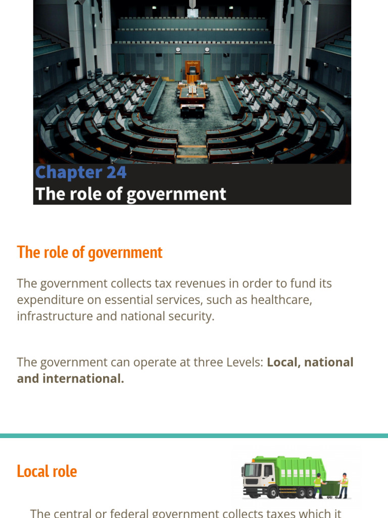 Government's Role in Economy Explained | PDF | Full Employment | Inflation
