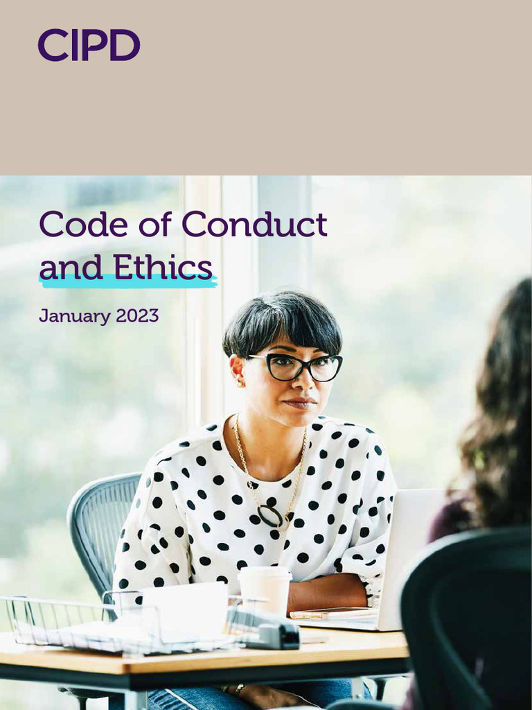 2023 Cipd Code of Conduct and Ethics | PDF | Employment | Conflict Of Interest