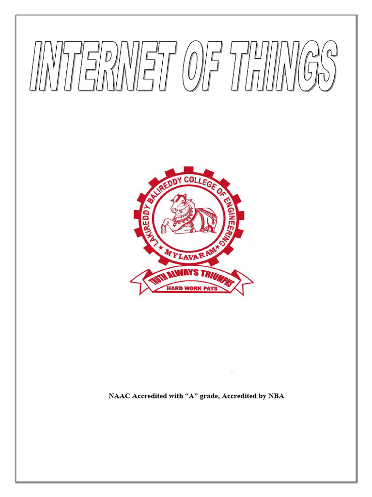 IOT Lab Manual | PDF | Raspberry Pi | Arduino