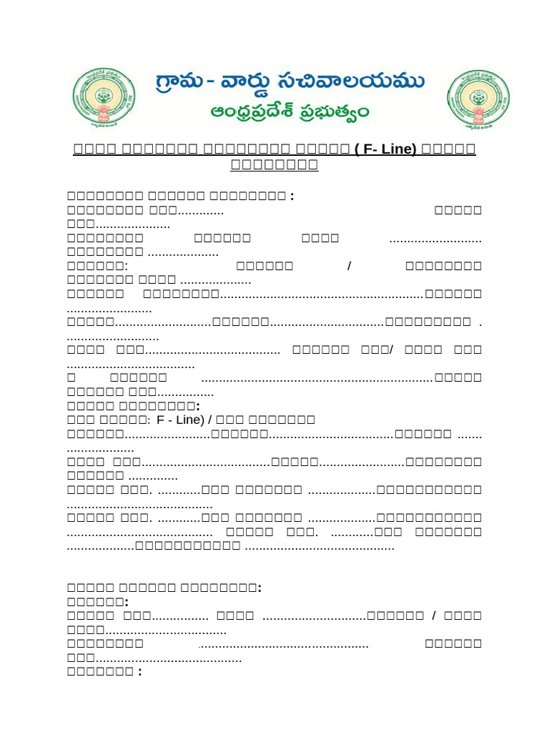 F-Line Application (New) Application Form | PDF