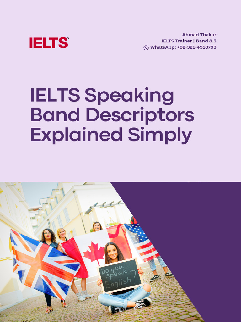 IELTS Speaking Band Descriptors Explained Simply | PDF