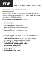 Class 12 Economics Chapter 1 | PDF | Macroeconomics | Economics