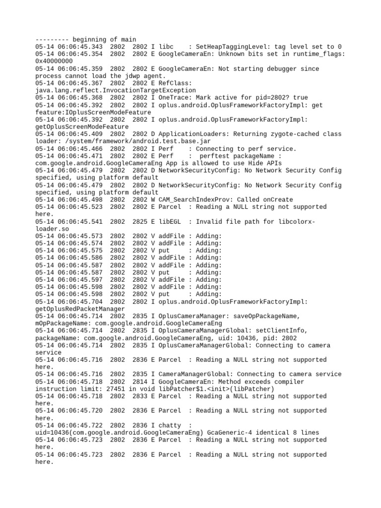 Log Cat 1747177605665 | PDF | Computing | Computer Programming