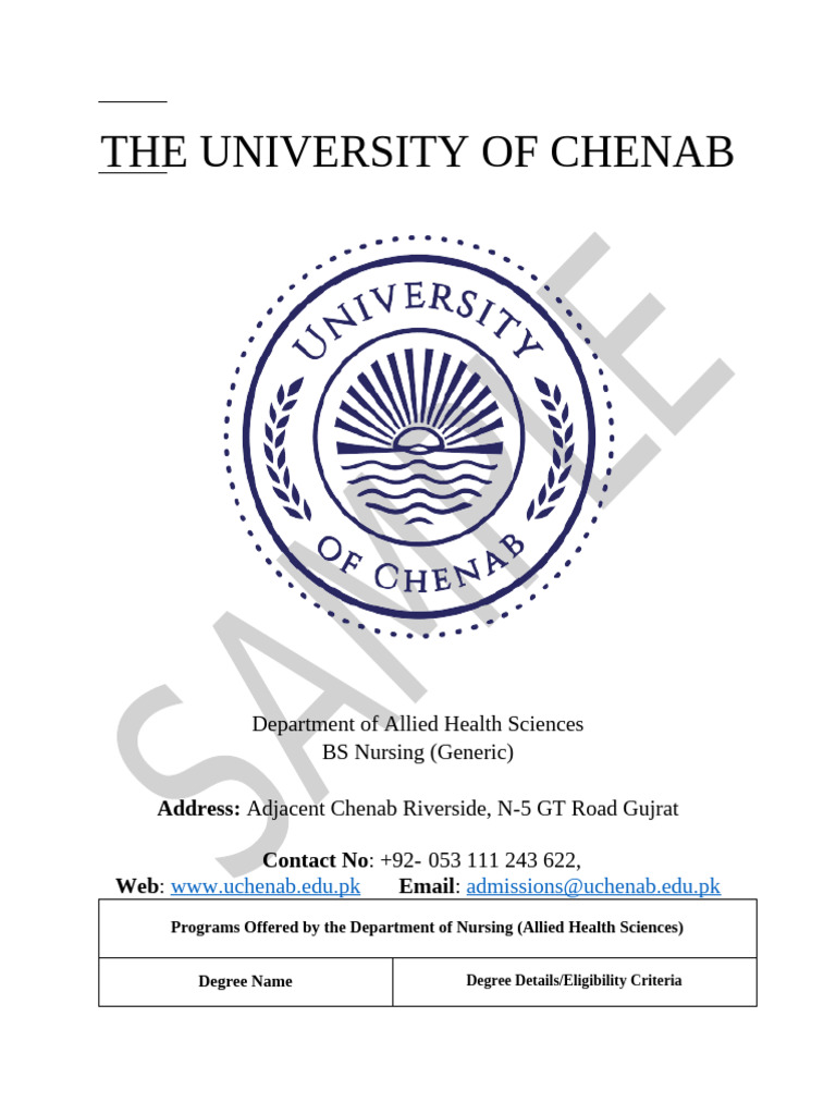 BS Nursing Entry Test Sample Questions | PDF | Biology