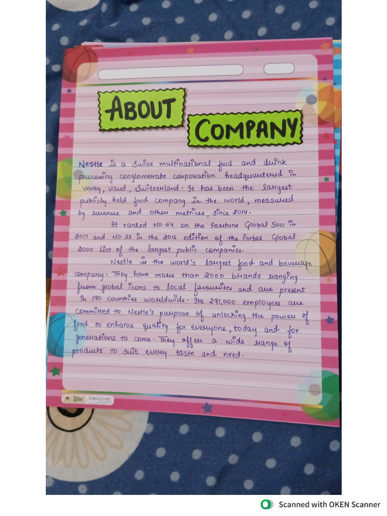 Acc Project File | PDF