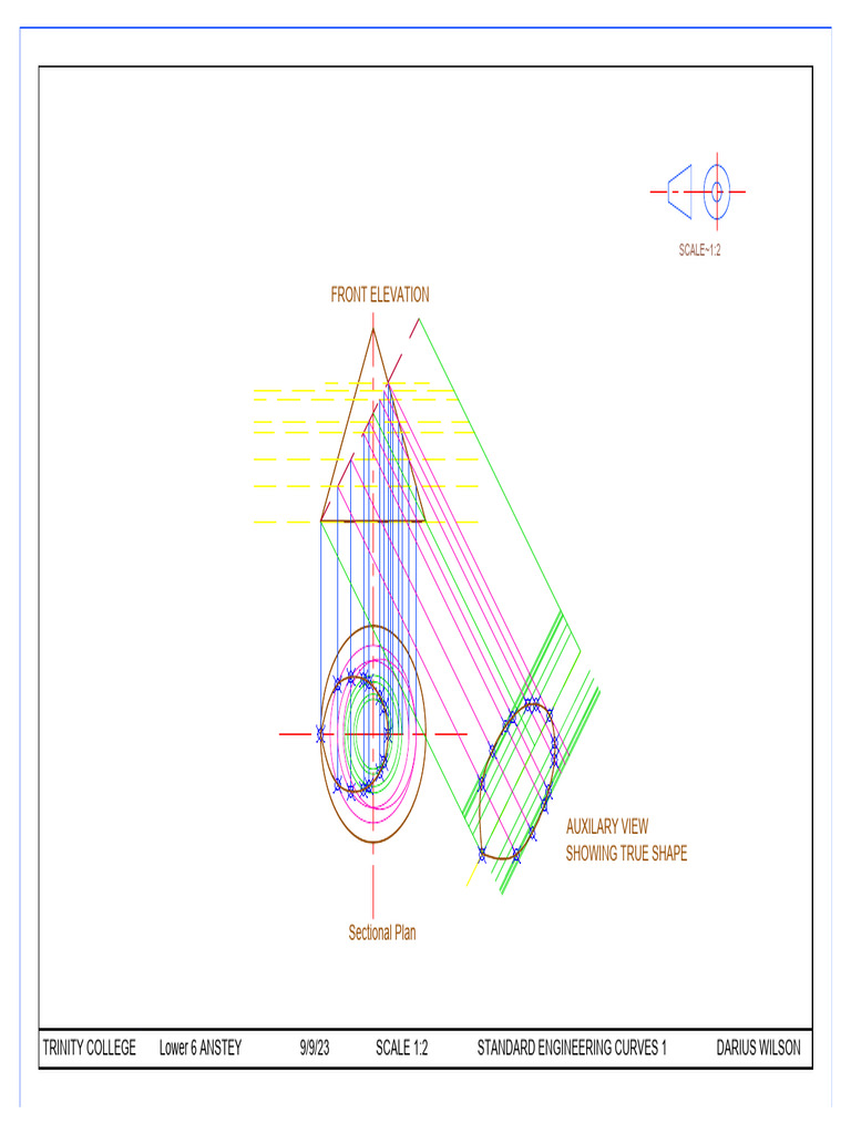 Ellipse Standard Engineering Curves 2 PDF | PDF