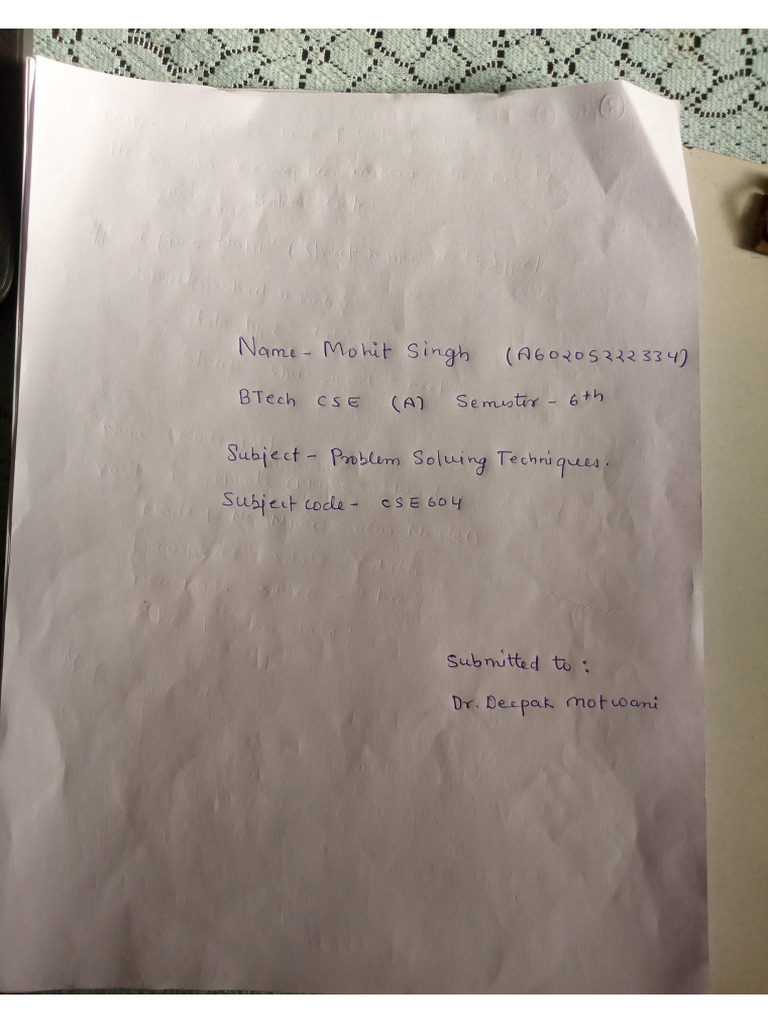 PST Assignment | PDF