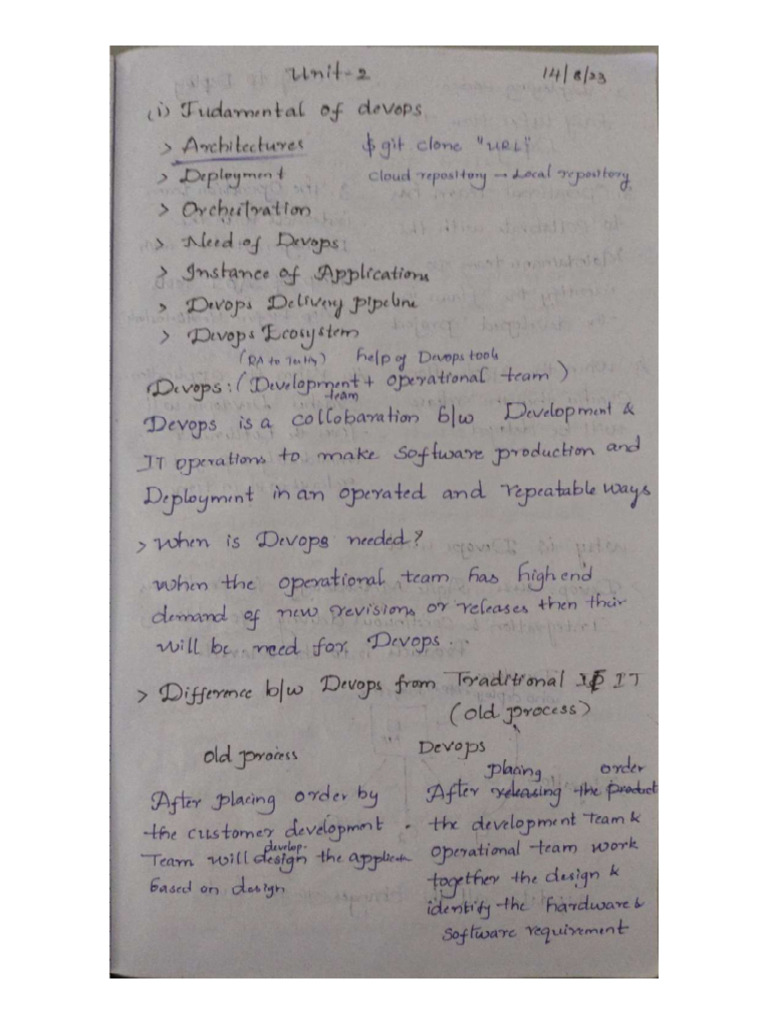 Devops Unit 2 | PDF