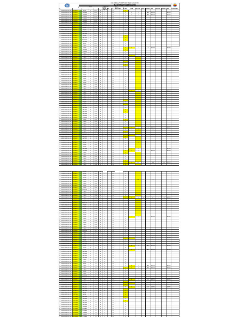 F_ Pw Line Tracking Sheet-06!11!2022 | PDF