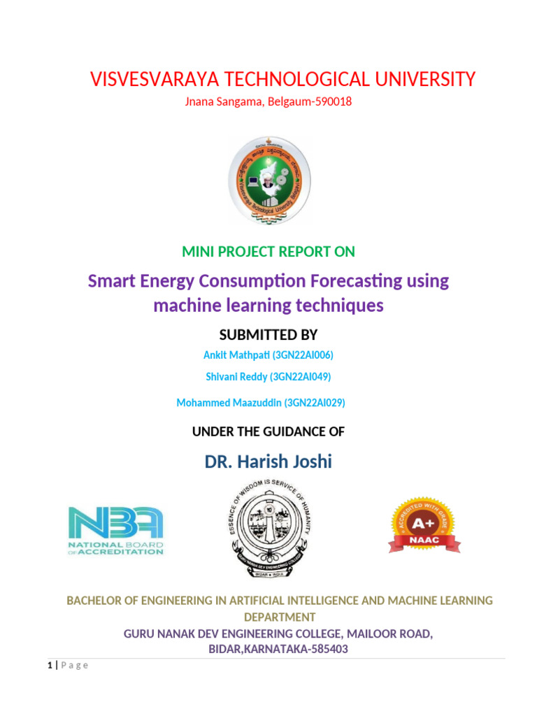 Energy Consumption Report | PDF | Regression Analysis | Linear Regression