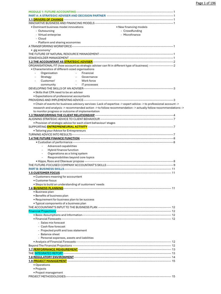 CPA Role in Contemporary Business Issues | PDF | Leadership | Corporate ...