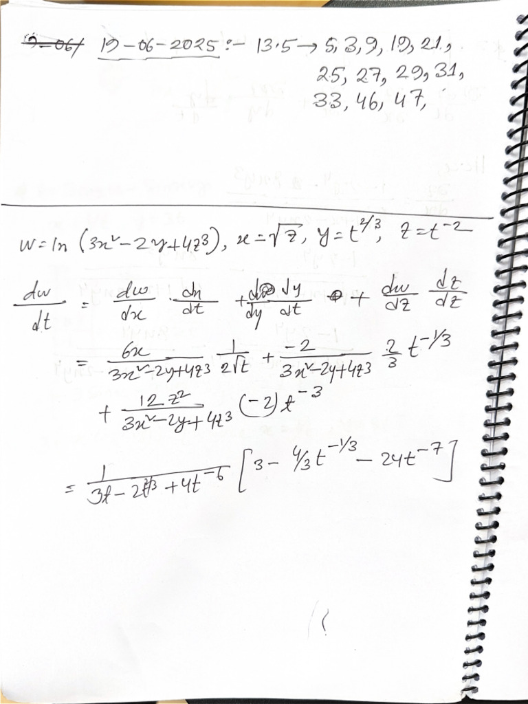 MAT250 Lec 6,7 | PDF