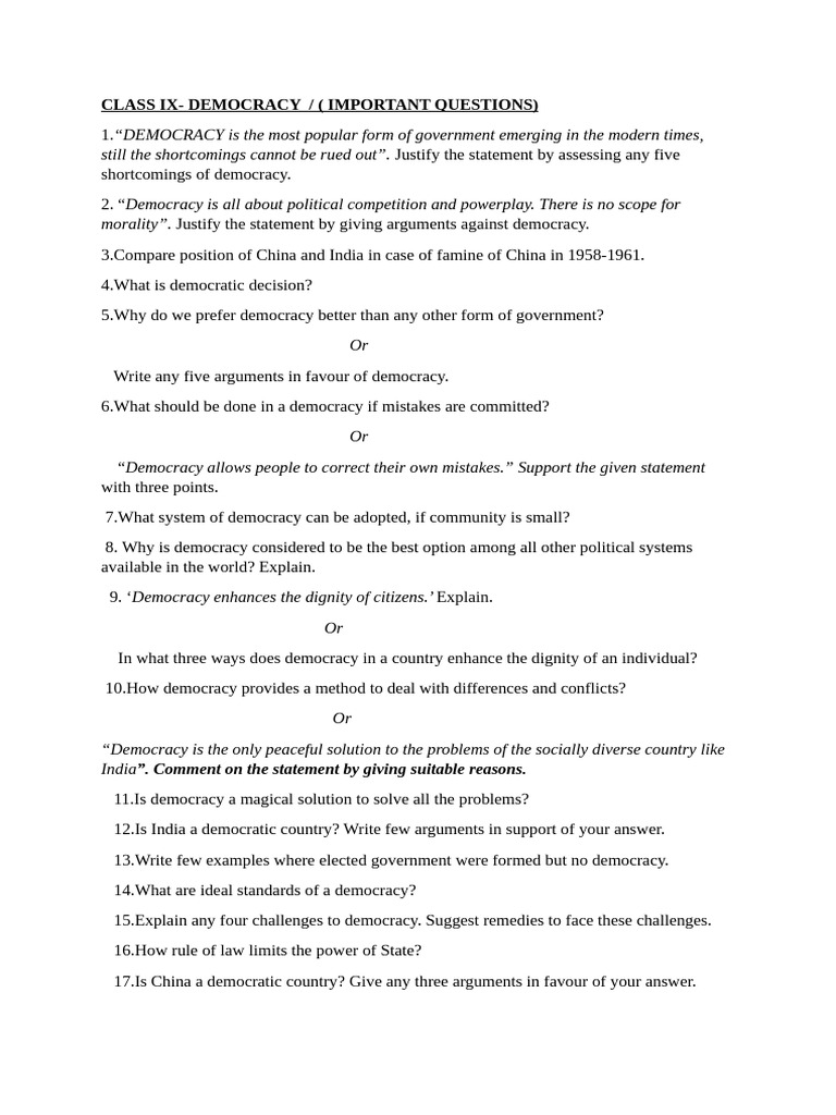 Class Ix | PDF