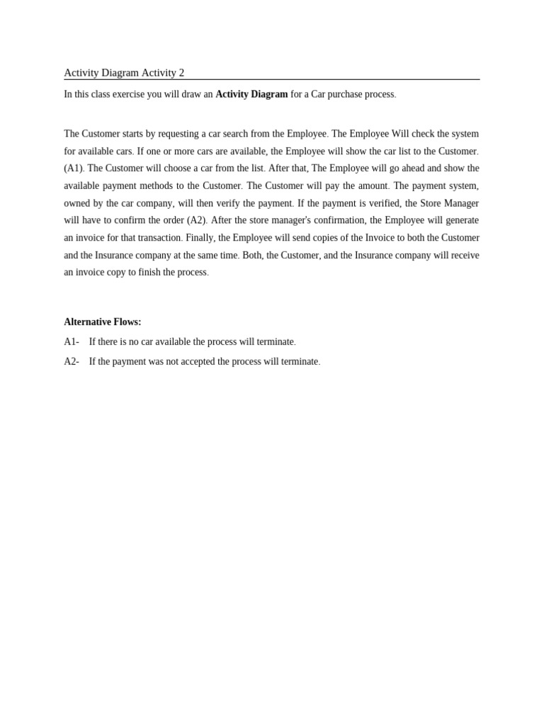 Activity Diagram Act 2 - v2 | PDF