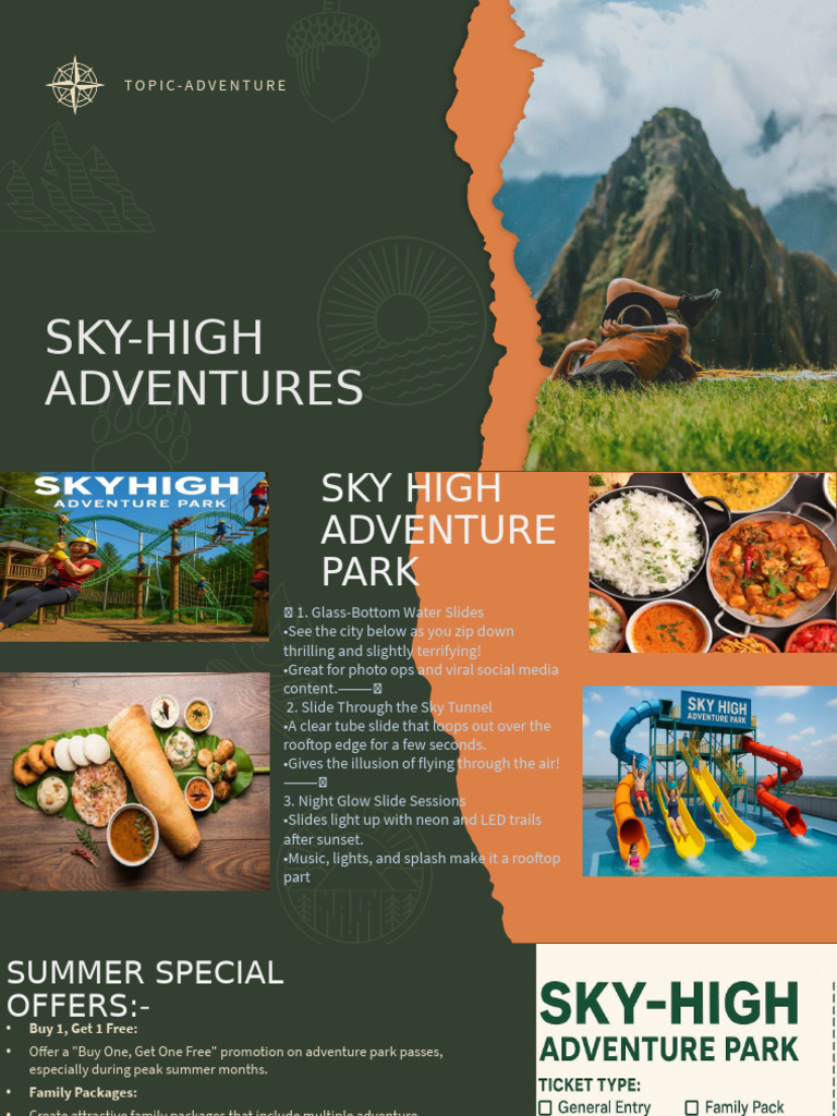 Sky High Adventures | PDF