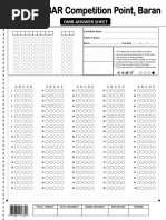 OMR Sheet Generator | PDF | Tests | Standardized Tests