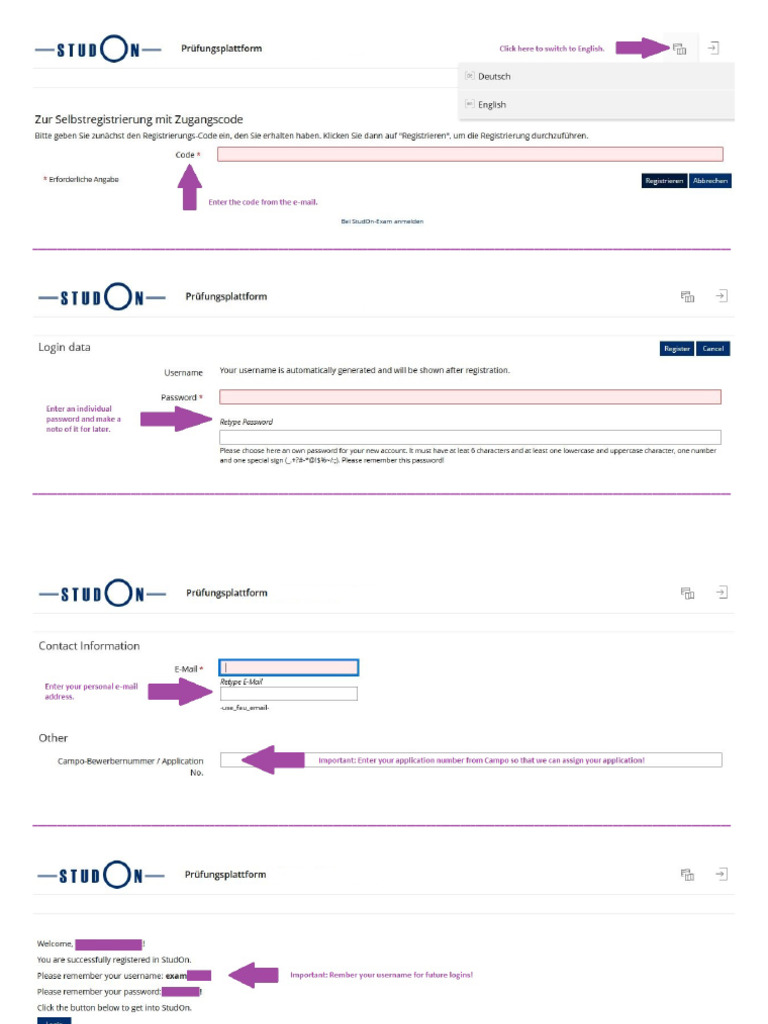 How To Registration | PDF