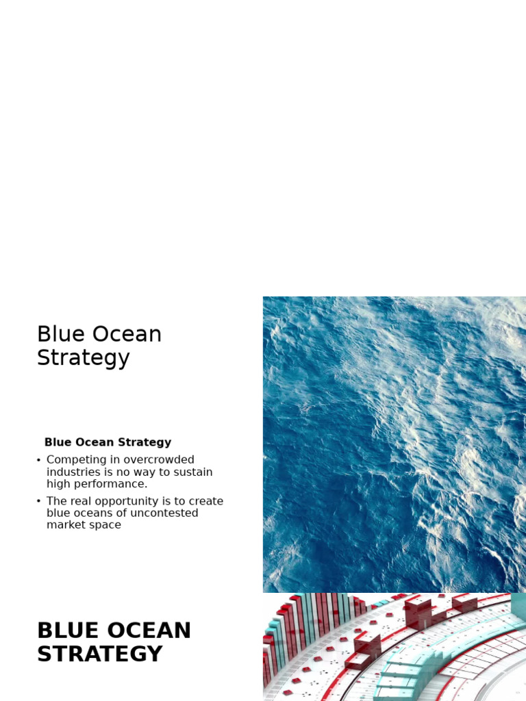 Blue Ocean vs. Red Ocean Strategies | PDF