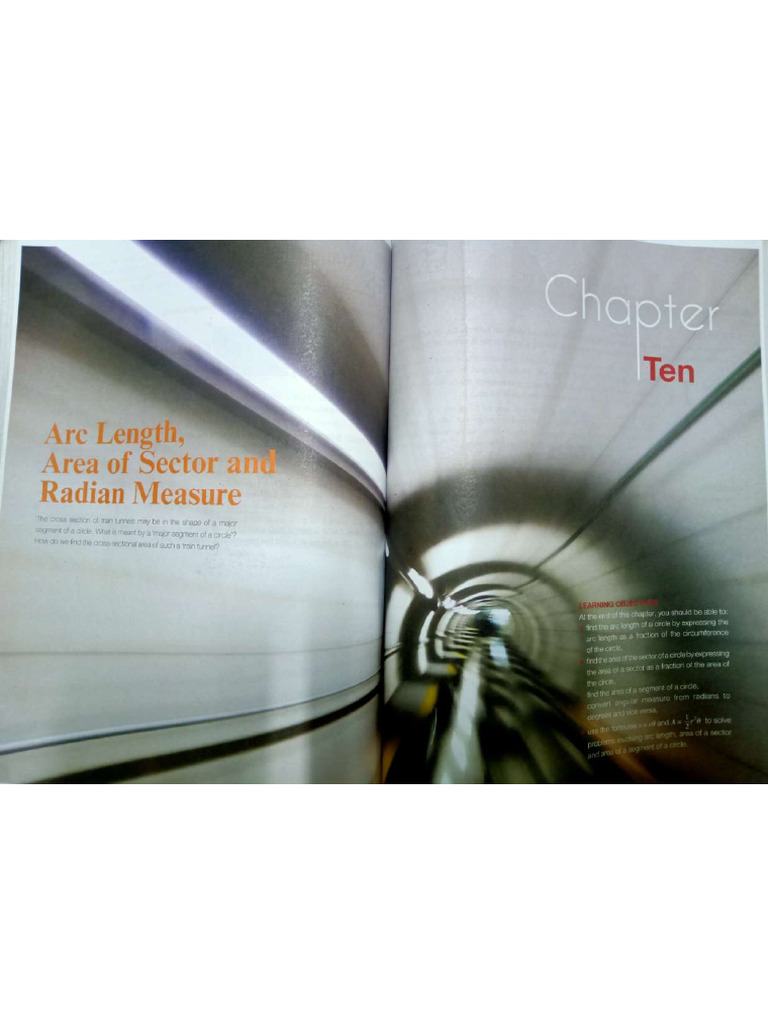 Chap 10 - Arc Length & Radian Measure - D3 - (Part 1) | PDF