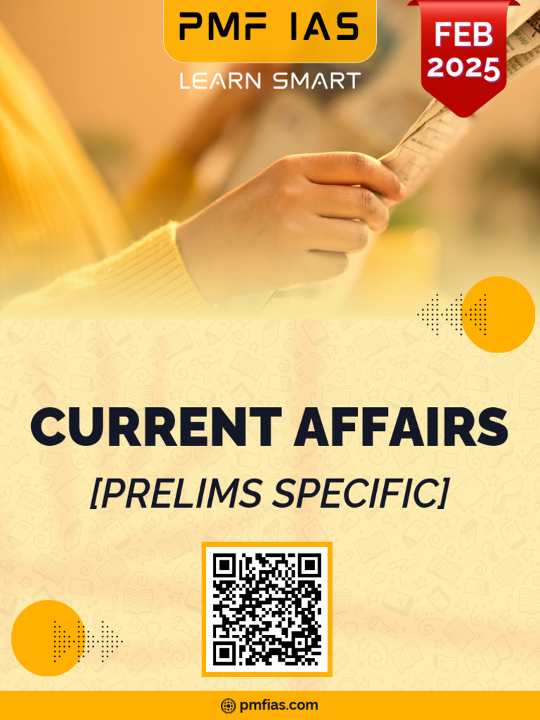 PMFIAS CA Prelims Monthly 2025 02 | PDF | Potash | Earth
