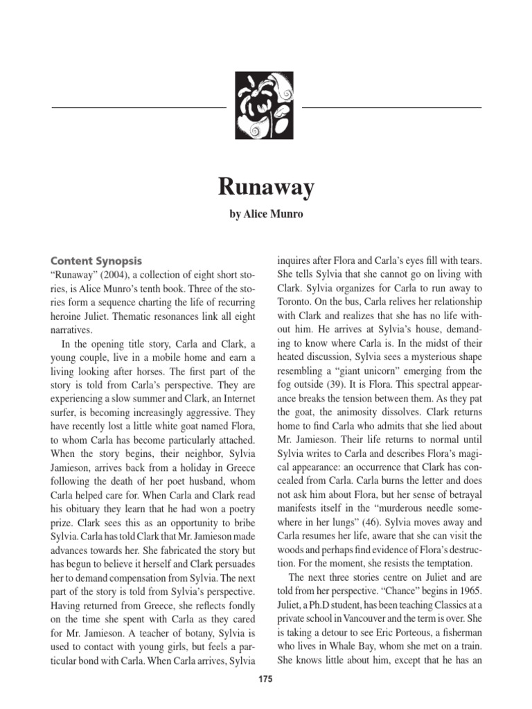 On Runaway | PDF