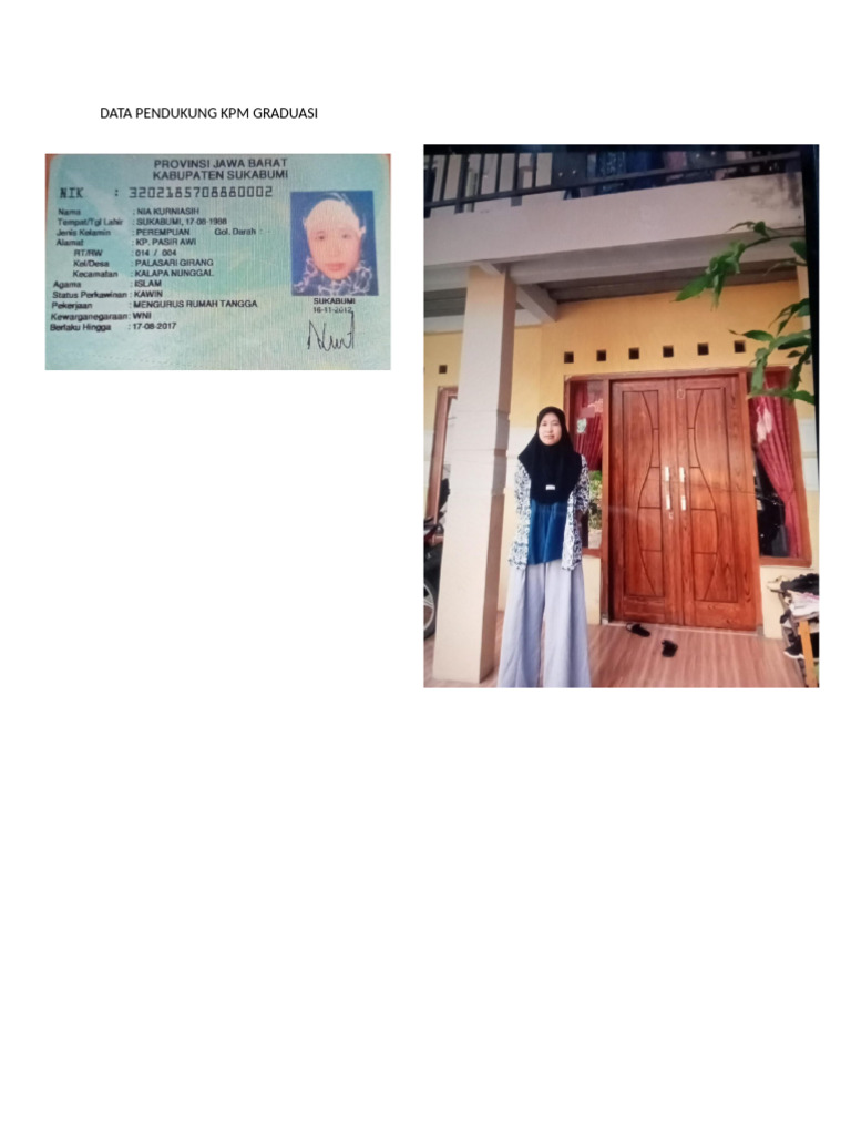 Data Pendukung KPM Graduasi | PDF