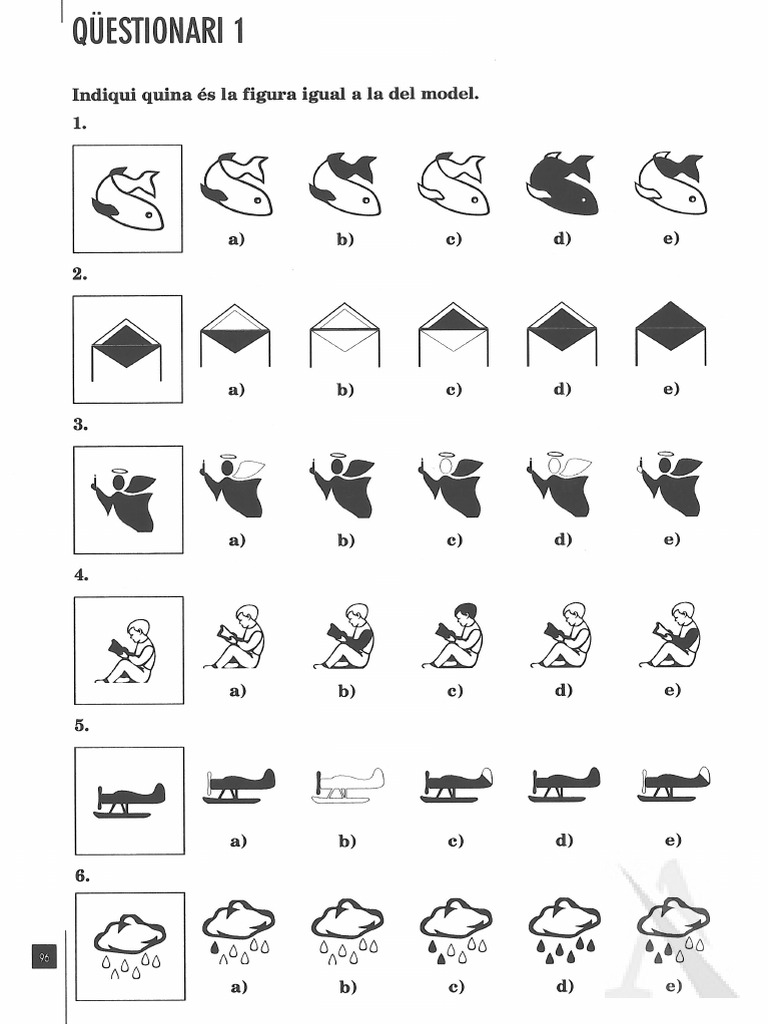 QÃ Estionari 1 - Matrius I Figures | PDF