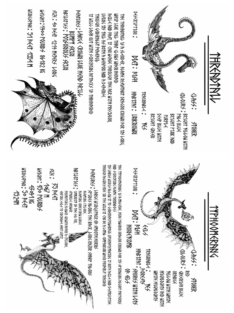 Httyd Book of Dragons Signature1 Duplex | PDF