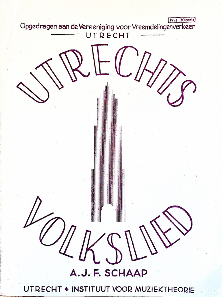 Utrechts Volkslied | PDF