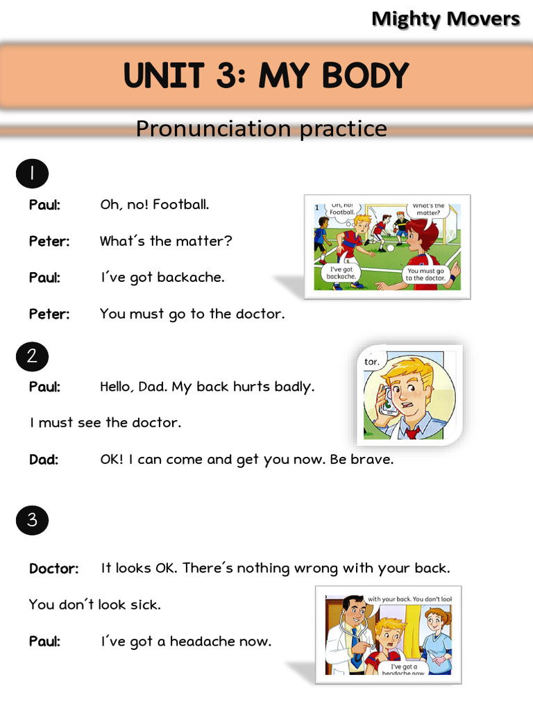 Lesson 1 - Script Paul's Sickness | PDF