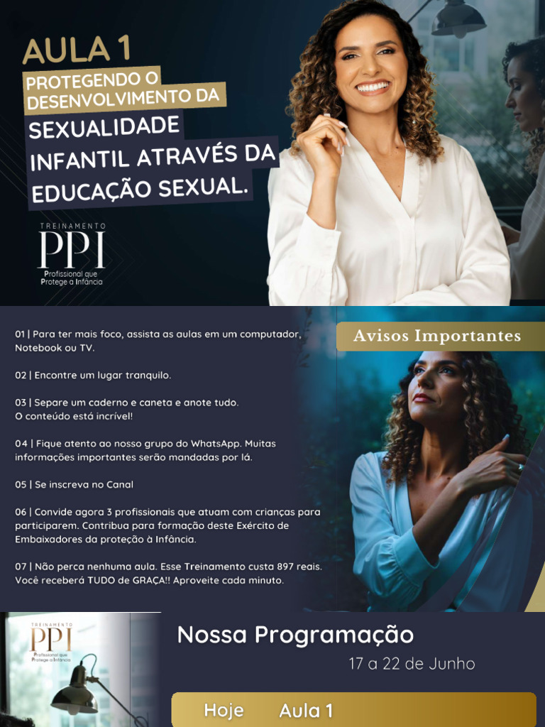 Aula 1 - PPI JUNHO 2025 Compressed | PDF | Pornografia infantil | Pedofilia