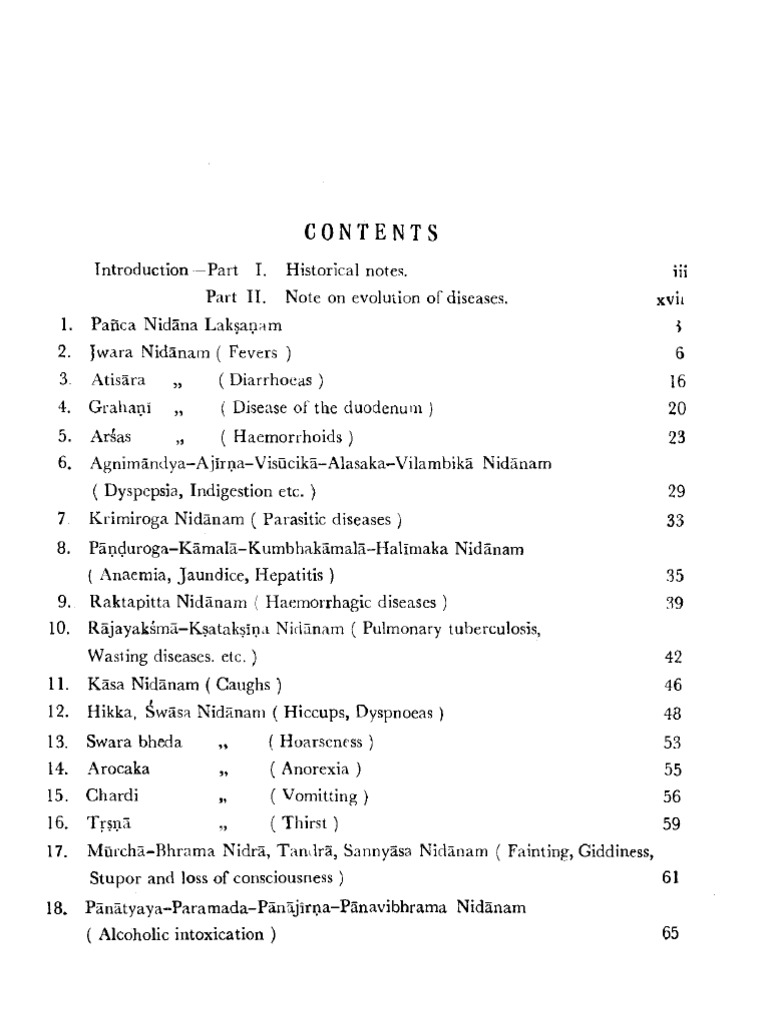 Madhava Nidana | PDF | Diseases And Disorders | Human Diseases And ...