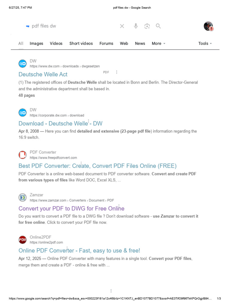 DW PDF Document Overview | PDF | Software | Computing