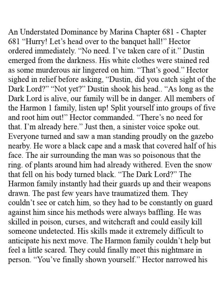 An Understated Dominance | PDF