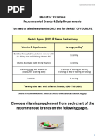 ASMBS Vitamin Guidelines for Surgery | PDF