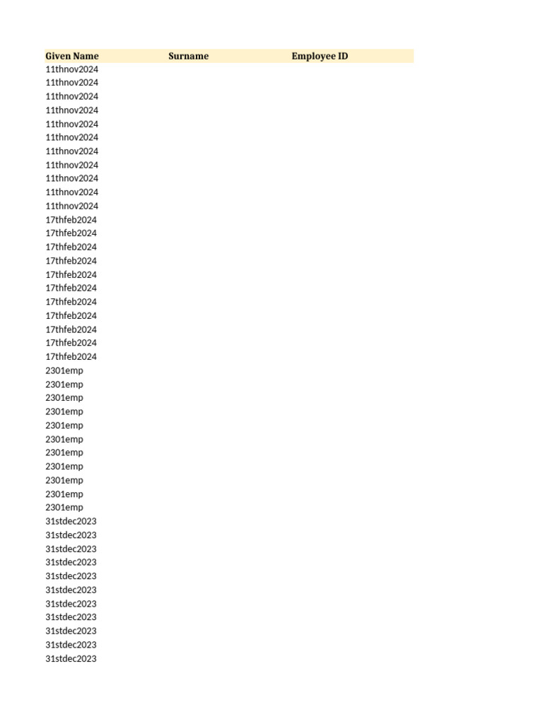 Time Off Balance Report | PDF