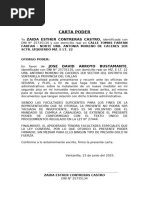 Carta Poder Simple | PDF