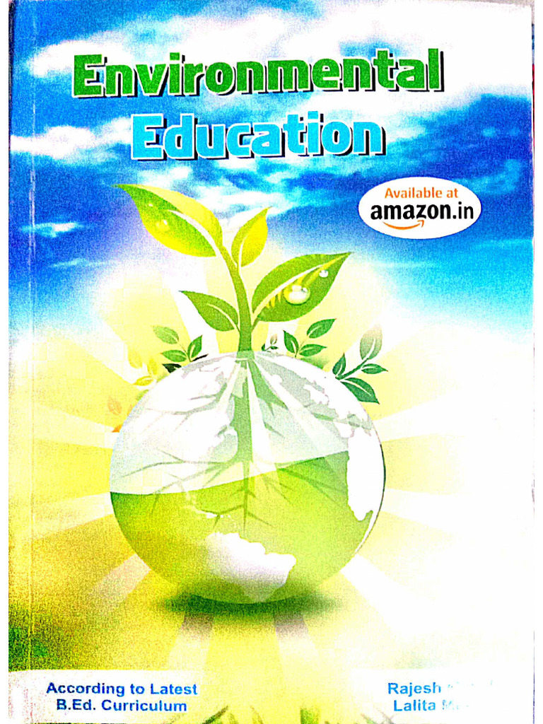 Environmental Education Book For B.Ed. | PDF