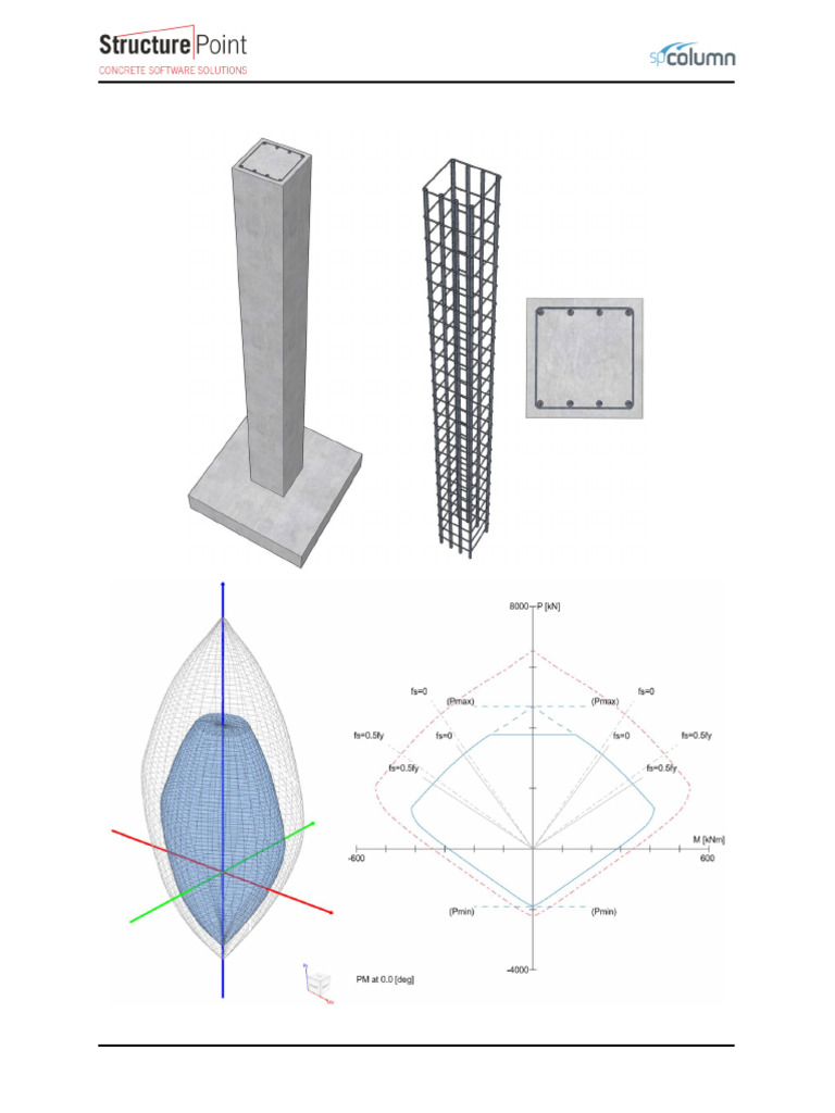 Interaction Diagram for Tied Columns | PDF | Concrete | Stress (Mechanics)