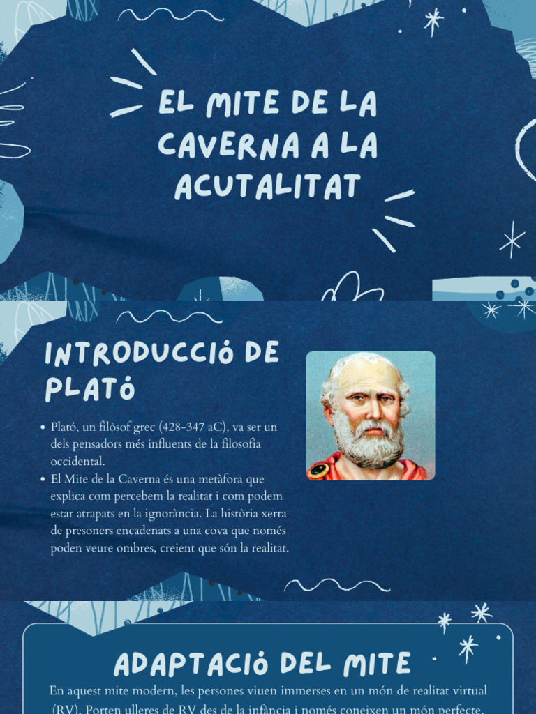El Mite de La Caverna A La Acutalitat | PDF