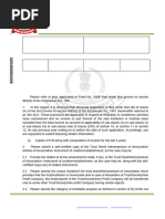 EI1 Application For Exemption From Income Tax External Form | PDF ...
