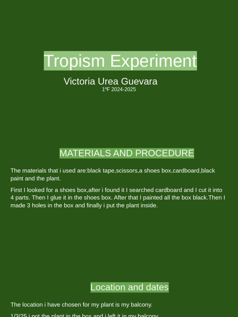 Tropism Experiment: Plant Growth Study | PDF | Chess | Chess Theory