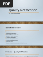 Quality Notification: Completing Notification in SAP System | PDF ...