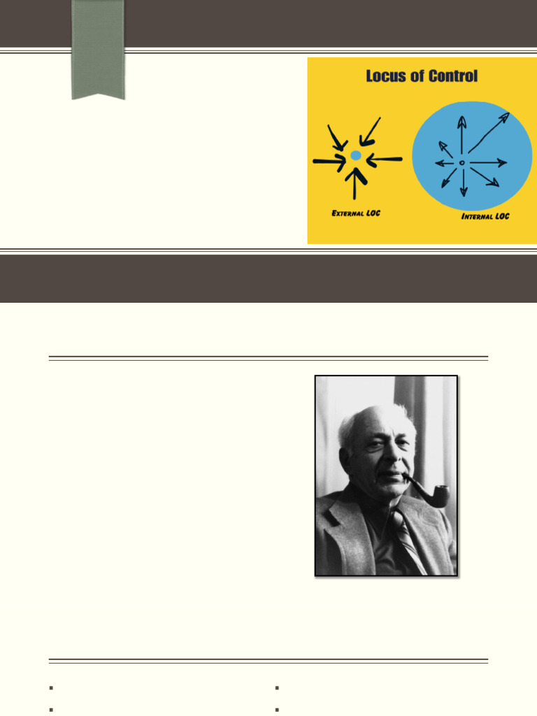 Theories of Personality Locus of Control | PDF | Psychological Concepts ...